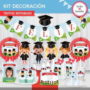 Egresaditos: tarjeta imprimible y digital