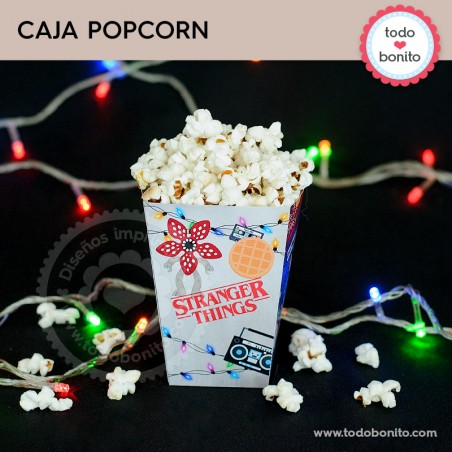 Stranger Things: caja popcorn